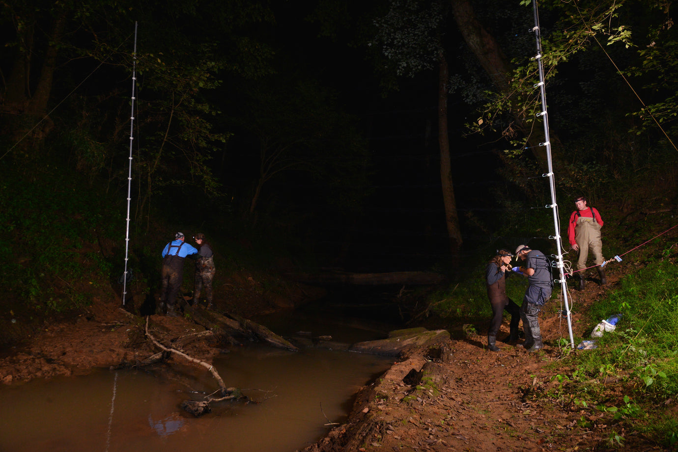 BCM Triple High Mist Net Pole System – Bat Conservation and Management ...